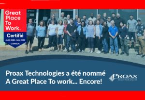 Proax Is Named a Great Place to Work Again - Mechatronics Canada