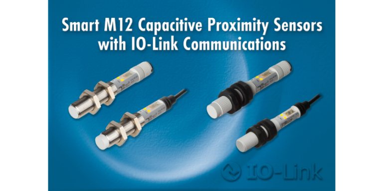 Smart M12 Capacitive Proximity Sensors with IO-Link Communications ...